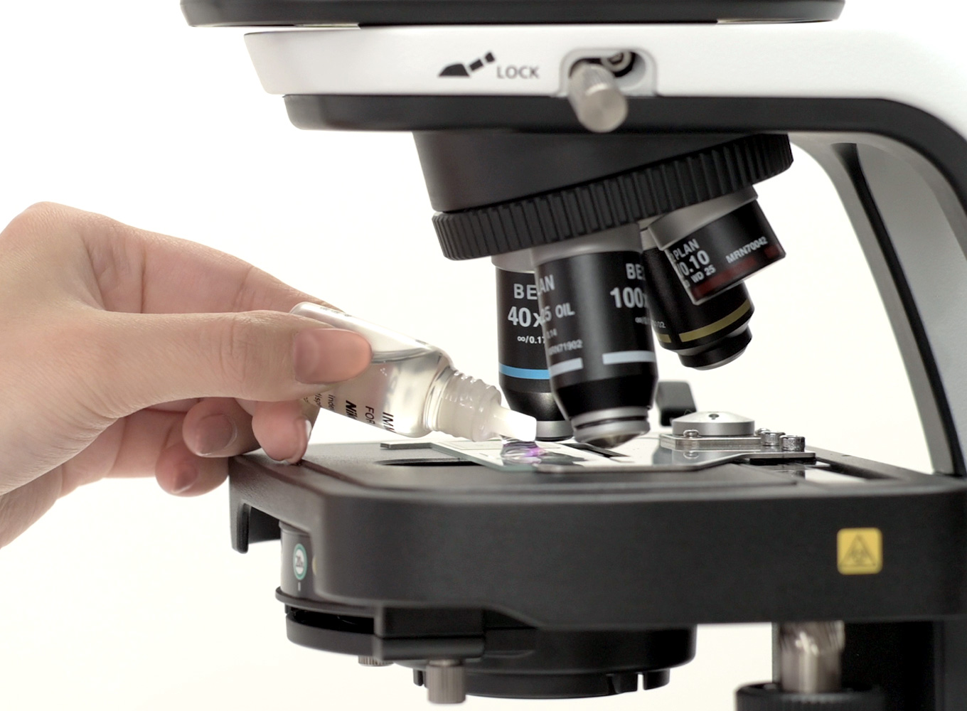 Oil Immersion Operation Eclipse Ei Online Guide Nikon Corporation